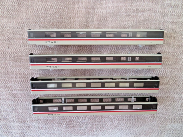 N GAUGE - INTERCITY Coach Bodies x 4 £4.99 - PicClick UK