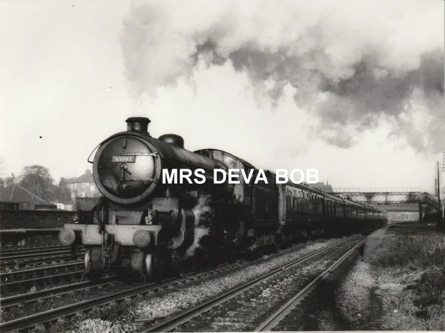 LARGE RAILWAY PHOTO LNER B1 61002 Impala York Thompson 4-6-0 Loco £2.50 ...