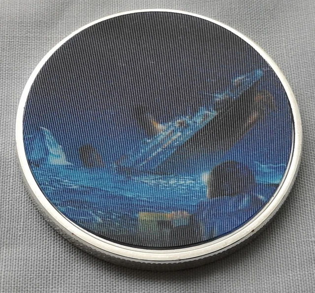 TITANIC GOLD 3D Coin Sinking Ship Sunk in 1912 Life Boat Three ...