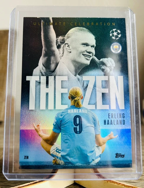 MATCH ATTAX 2023/24 23/24 Erling Haaland The Zen Ultimate Celebration £ ...