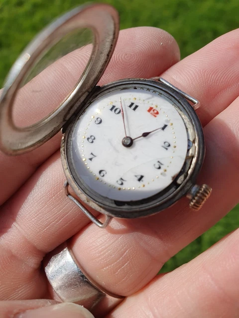 ROLEX SILVER TRENCH Style/Wire Lug Watch. Circa 1917. $24.23 - PicClick AU