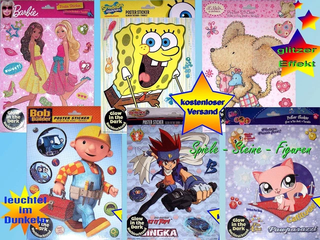 SPONGEBOB BARBIE BOB the Builder Lillebi Littlest Pet Shop Beyblade ...