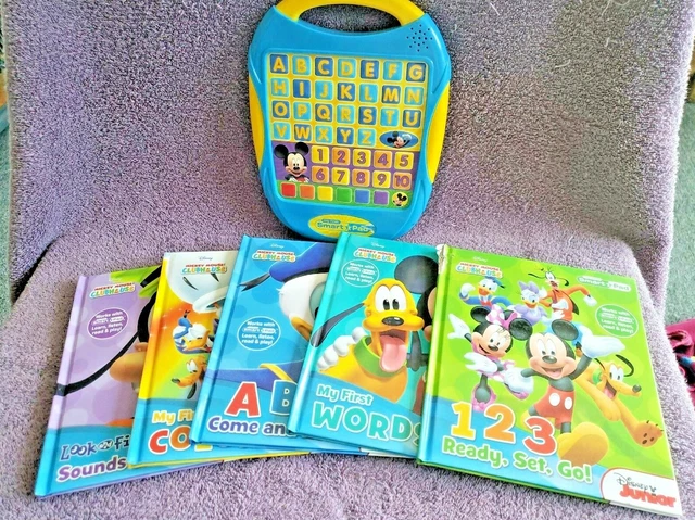 MY FIRST SMART Pad Disney Jr Mickey Mouse Clubhouse Learning Tablet ...