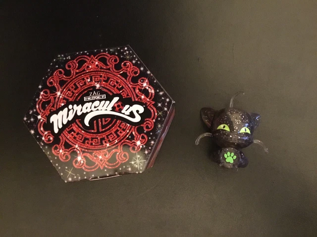 MIRACULOUS LADYBUG KWAMI Surprise Glitter Plagg Figure New With Box £7. ...