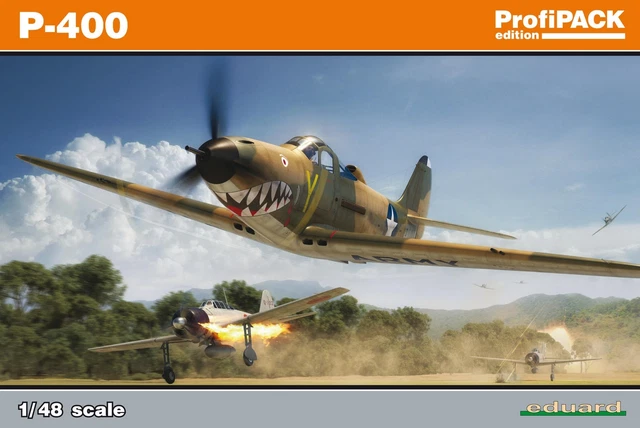 EDUARD 8092 1:48 WWII fighter plane P-400 £24.70 - PicClick UK