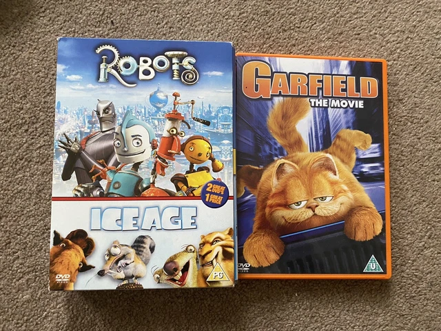 ROBOTS ICE AGE and Garfield dvds £1.99 - PicClick UK