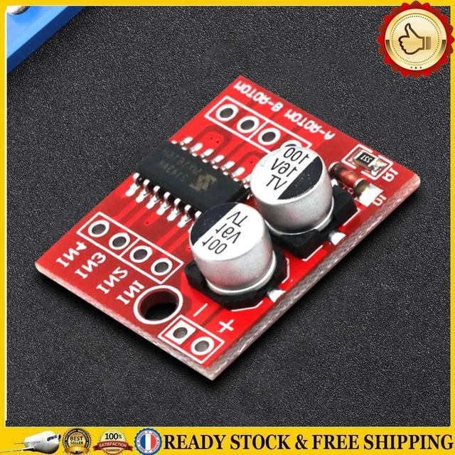 L298N 2-WAY DC Motor Driver Module PWM Speed Dual H-Bridge Stepper Motor Driver EUR 3,48 ...