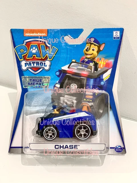 PAW PATROL CHASE Diecast Metal model Toy Car Patrol Cruiser 1:55 Brand ...