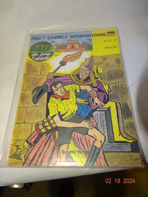 MILLS COMIC INTERNATIONAL - RALF IL GIOVANE SCOPRITORE - la città ...