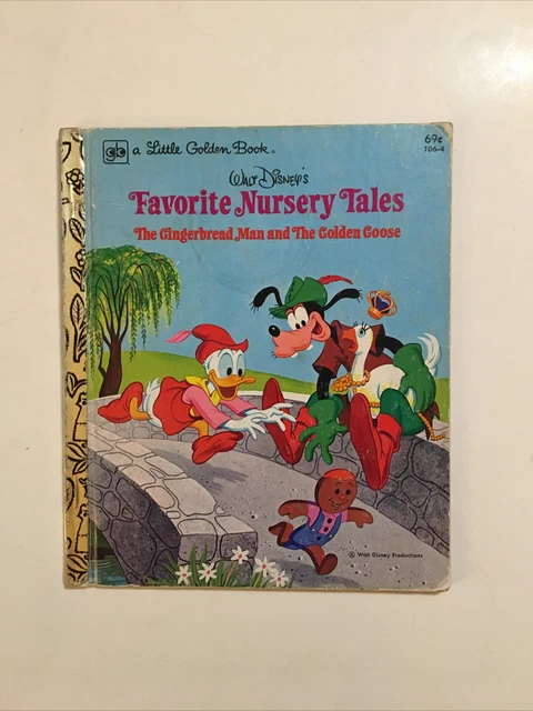 A LITTLE GOLDEN Book Walt Disney's Favorite Nursery Tales 1979 #BB $3. ...