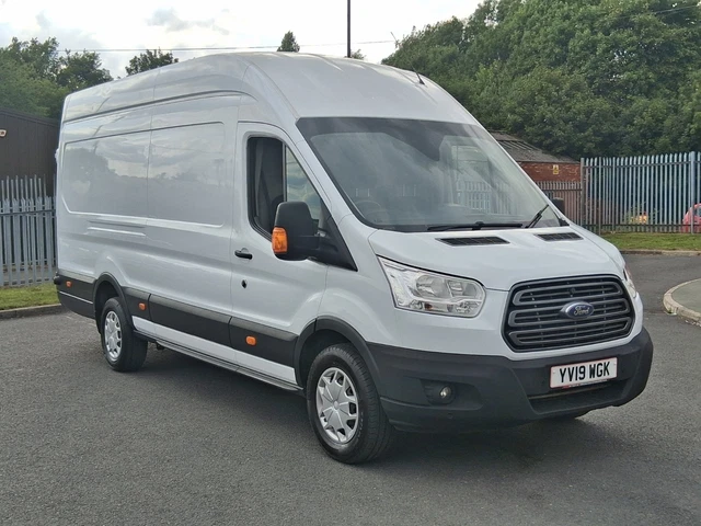 2019 FORD TRANSIT 2.0TDCI Long Wheel Base Jumbo Hi Roof Van £13,450.00 ...
