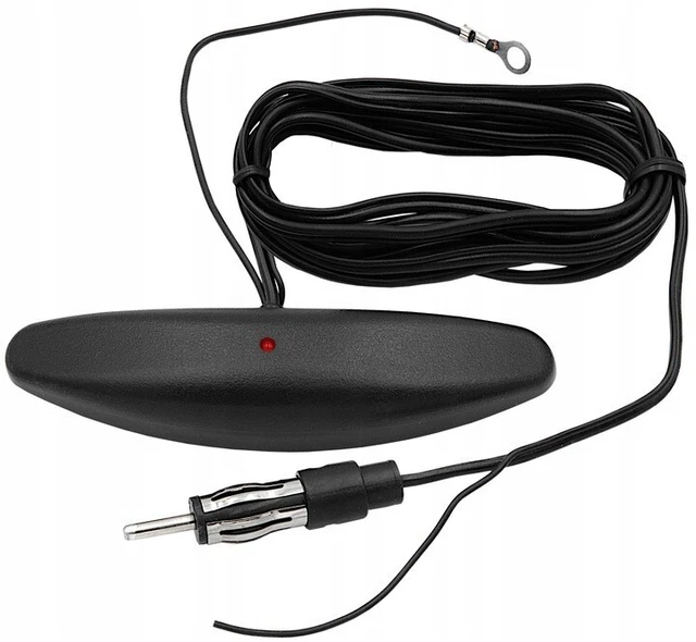 ANTENNE RADIO AUTO FM UKW DIN Avec Amplificateur En Verre À Coller EUR ...