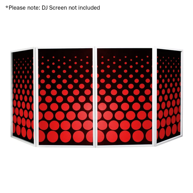 EQUINOX DJ SCREEN Circle Design Lycra (4 Pack) for Foldable Screen ...