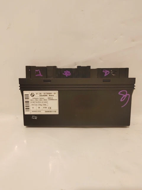 BMW 5 SERIES E60 BCM Body Control Module Unit ECU 9176069 £22.99 ...