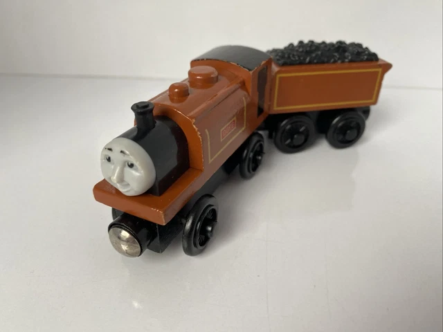 THOMAS THE TANK Engine Wooden Railway Train Duke and Coal Car £8.99 ...