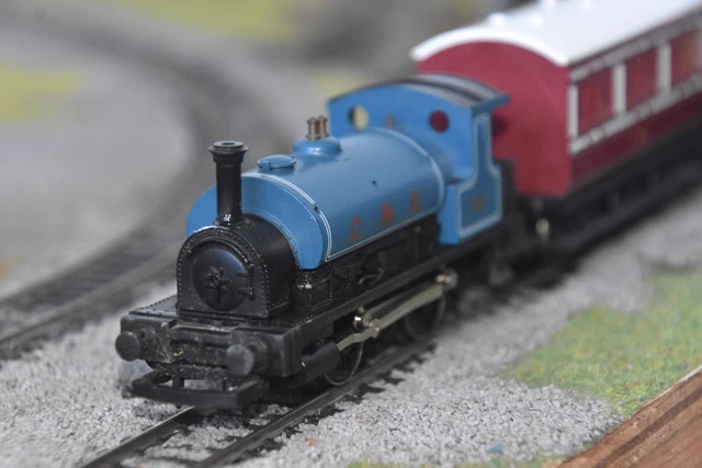 HORNBY CR PUG Caledonian Railway 0-4-0 Saddle Tank Engine Blue OO Gauge ...