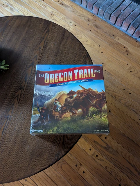 THE OREGON TRAIL Board Game: Journey to Willamette Valley, Pressman ...