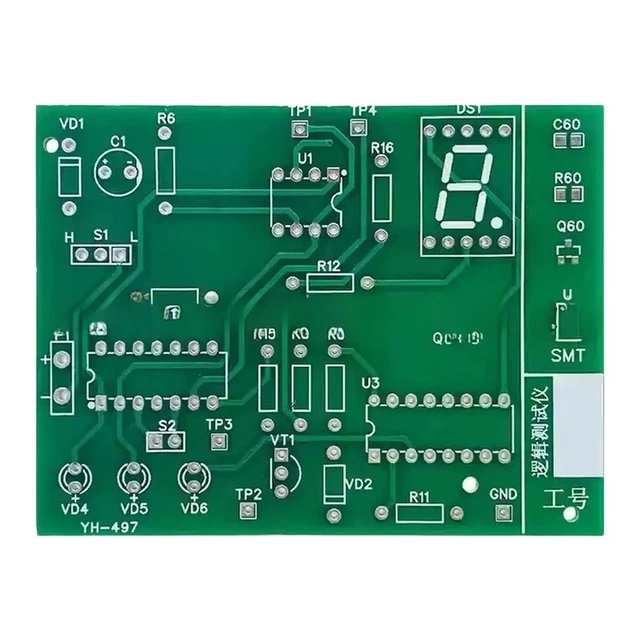 FOR STUDENTS LOGIC Tester Kit Circuit Debugging For Soldering Practice ...
