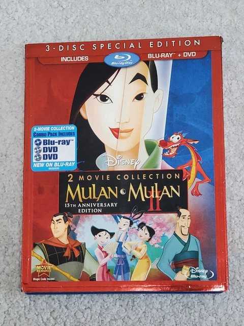 MULAN [DVD] SPECIAL Edition Walt Disney Pictures 2-Disc Bilingual £5.59 - PicClick UK