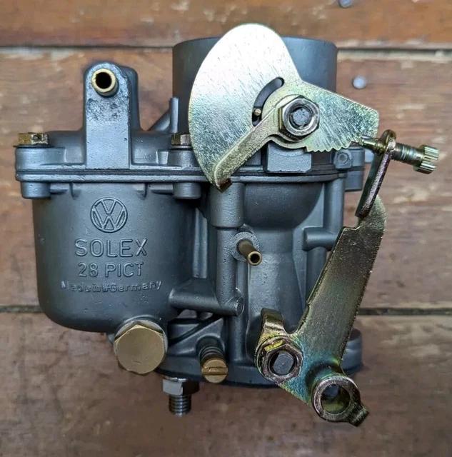 GENUINE SOLEX 28 Pict Carburettor Carb VW Beetle T2 Camper Split 1952 ...