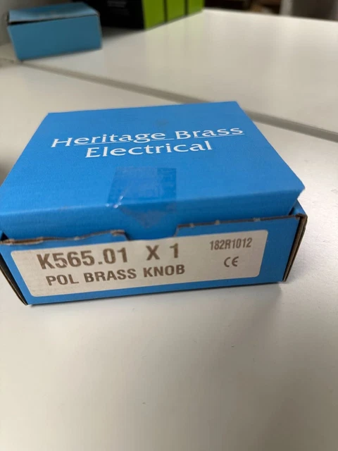 HERITAGE BRASS K565.01 Polished Brass Knob £3.00 - PicClick UK