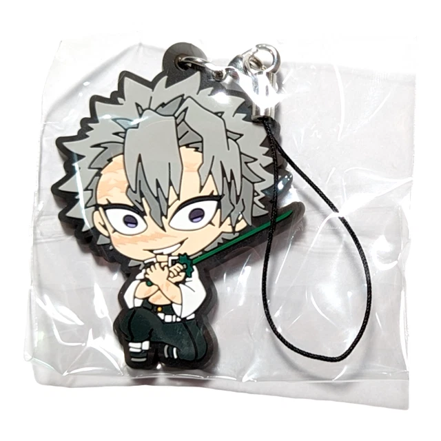 DEMON SLAYER KIMETSU no Yaiba Sanemi Shinazugawa Rubber Keychain ...