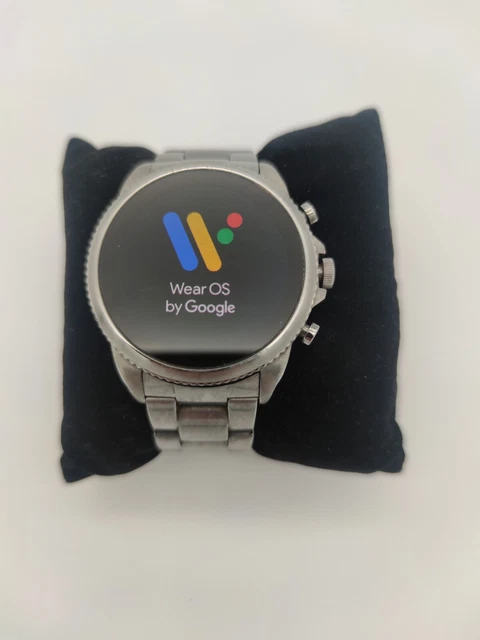 SMARTWATCH FOSSIL GEN 6 FTW4059 acciaio inox 44 mm frequenza cardiaca ...