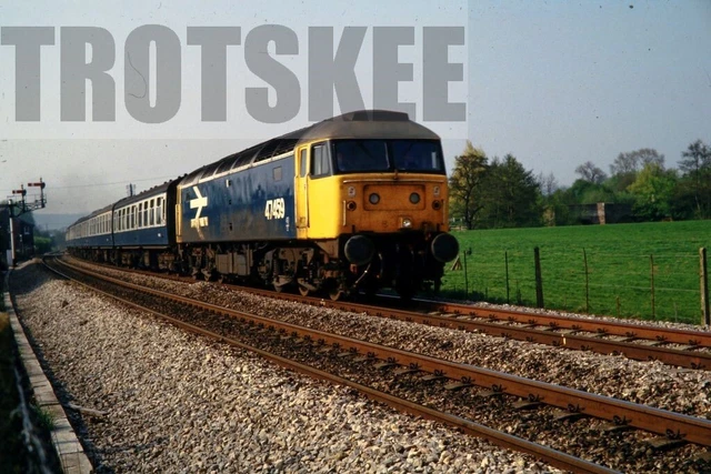 35MM SLIDE BR British Railways Diesel Loco Class 47 47459 Moreton 1987 ...