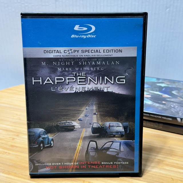THE HAPPENING BLU-RAY (2008) - Mark Wahlberg, Zooey Deschanel, John ...