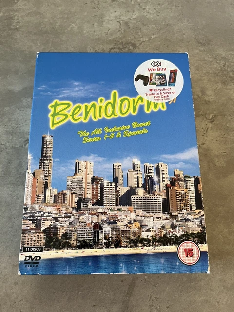 BENIDORM - THE All Inclusive Box Set Series 1-5 & Specials [DVD] £8.99 ...