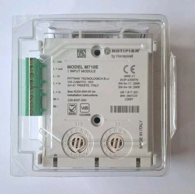 NOTIFIER BY HONEYWELL Model M710E 1 Input Module Brand New £20.47 - PicClick UK