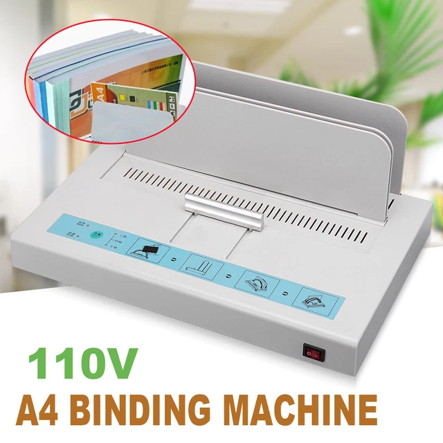 UNIVERSAL ELECTRIC BOOK Binder A3 A4 A5 Thermal Binding Machine Durable ...