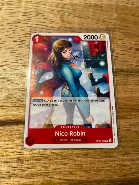 ONE PIECE TCG Nico Robin / OP05-010 Awakening of the New Era / English ...