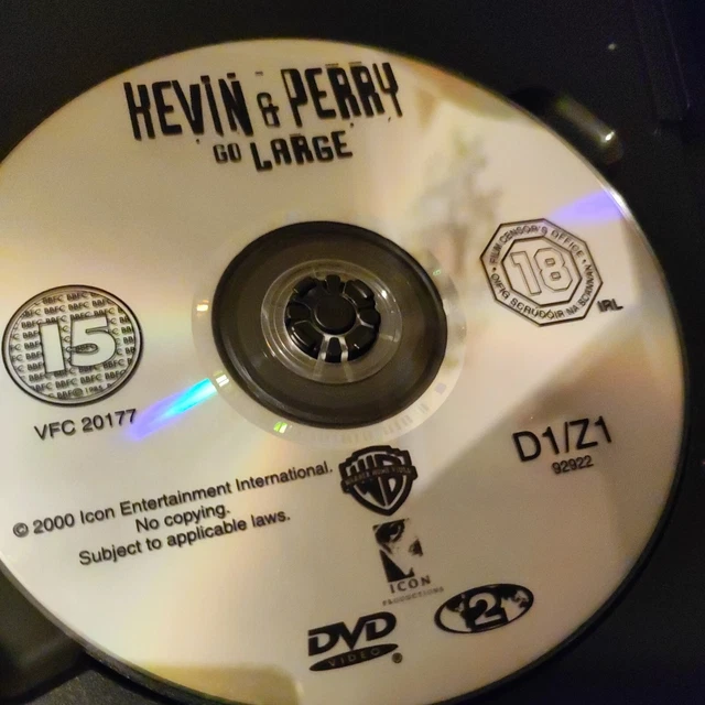 KEVIN AND PERRY Go Large DVD - Harry Enfield, Kathy Burke, comedy ...