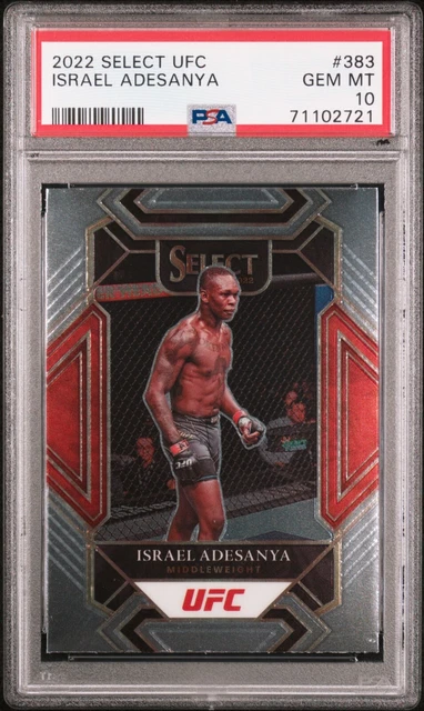 2022 PANINI UFC Select Israel Adesanya Mezzanino PSA 10 EUR 44,86 ...