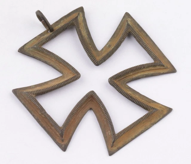GERMAN PENDANT IRON Cross WWII ww1 WWI ww2 GERMANY Trench ART Jewelry ...