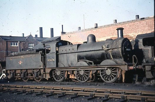 ORIGINAL COLOUR SLIDE of 43474 LMR steam loco £7.05 - PicClick UK