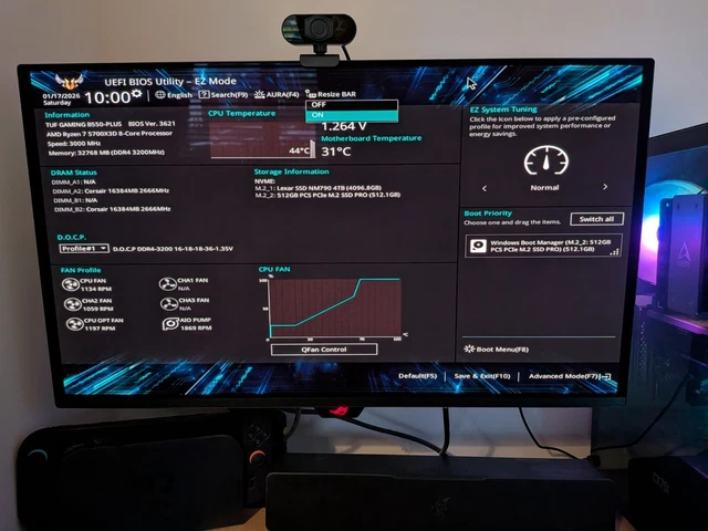 GAMING STARTER BUNDLE - ASUS TUF B550 Motherboard / 750W PSU / Arctic ...