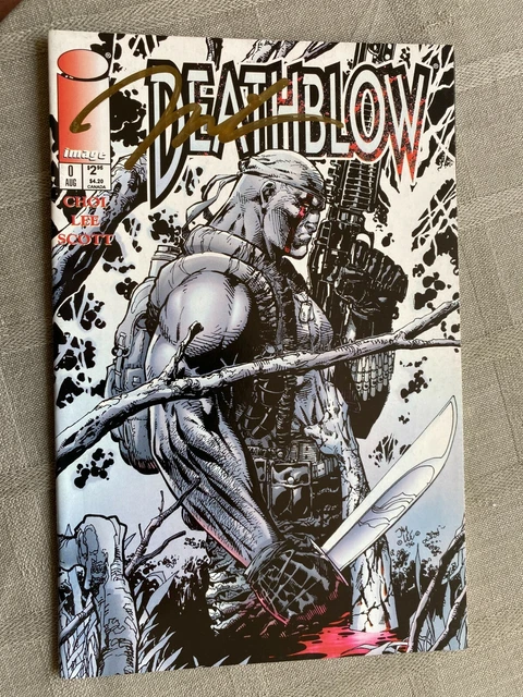 DEATHBLOW VOLUME 1 N°0 Signed By Jim Lee Vo Excellent Condition / Near ...