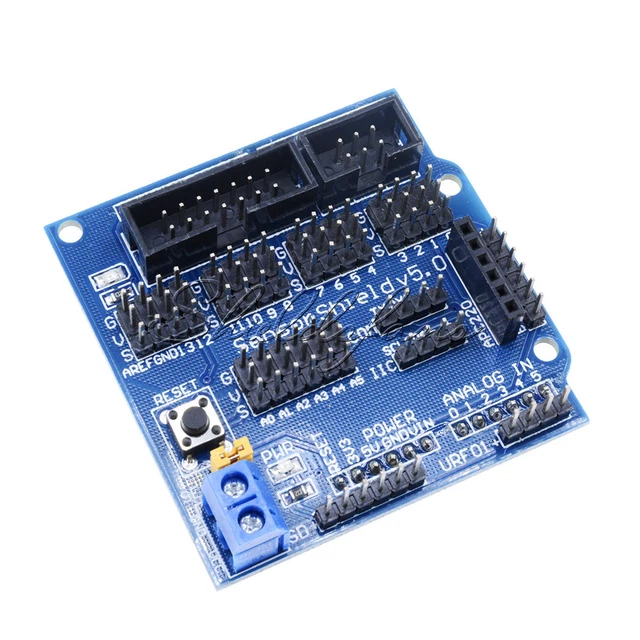 UPGRADED V5 ARDUINO Sensor Shield for Arduino UNO R3 Expansion Board V5 ...