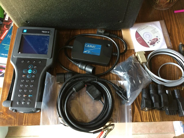 GM TECH 2 scanner with Candi Module, Cables tis 2000 and dongle $1,350. ...