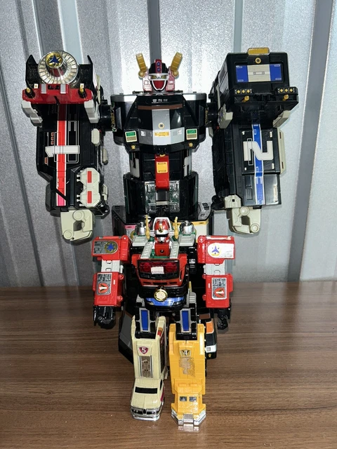 POWER RANGER LIGHTSPEED Rescue Megazord Super Train Megazord Bundle £ ...