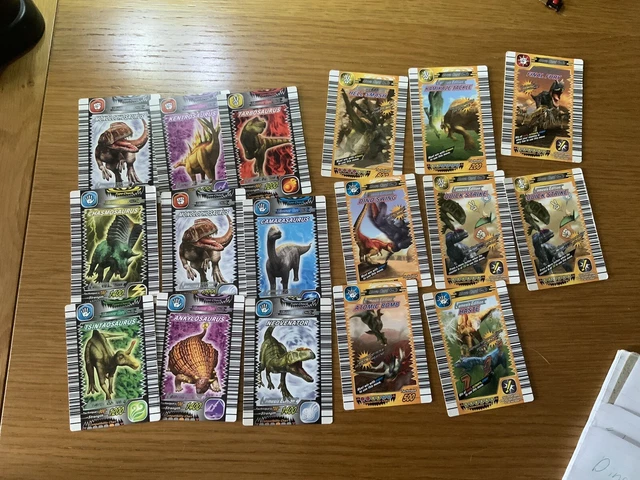 DINOSAUR KING SEGA arcade cards: nemesis edition Lot £10.00 - PicClick UK