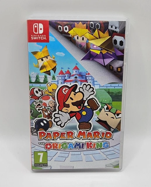 PAPER MARIO: THE Origami King (Nintendo Switch, 2020) SPEDIZIONE ...