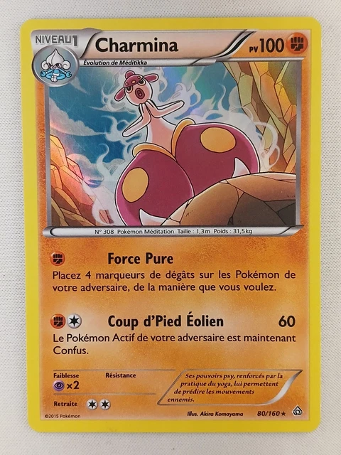 CARTE POKÉMON FRANCAIS FOIL Charmina (PRC 80) Primo-Choc [GOOD] 04.04.2025B EUR 8,00 - PicClick FR