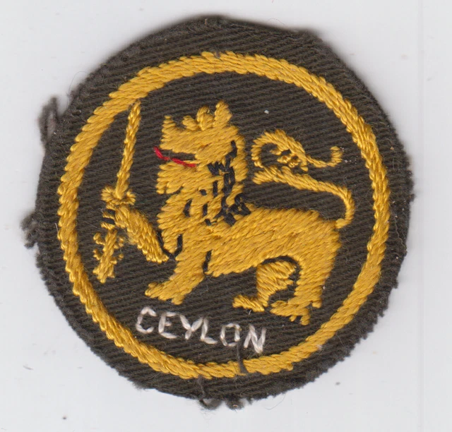 BOY SCOUT BADGE early National CEYLON £30.00 - PicClick UK