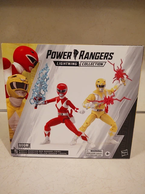POWER RANGERS LIGHTNING Collection Mighty Morphin Red Trini Yellow ...
