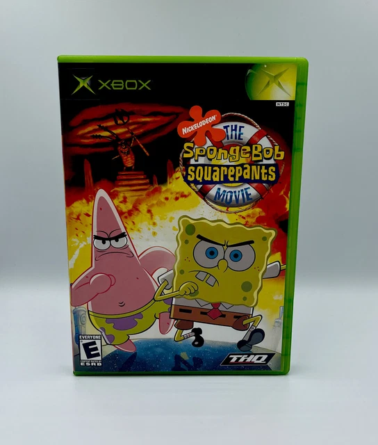 THE SPONGEBOB SQUAREPANTS Movie - Original Microsoft Xbox, Boxed ...