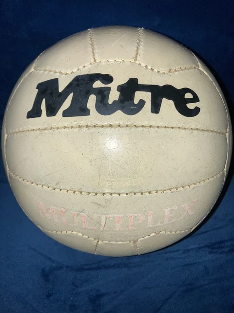 VINTAGE MITRE MULTIPLEX Official Match Football Circa 1980’s - Size 5 ...