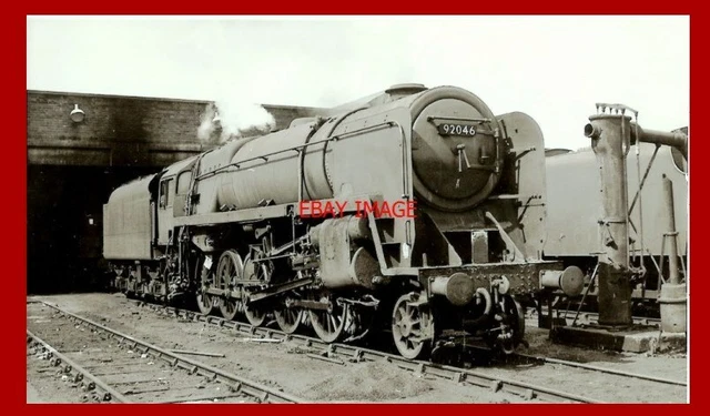 PHOTO BR Standard 9F Loco No 92046 £1.45 - PicClick UK